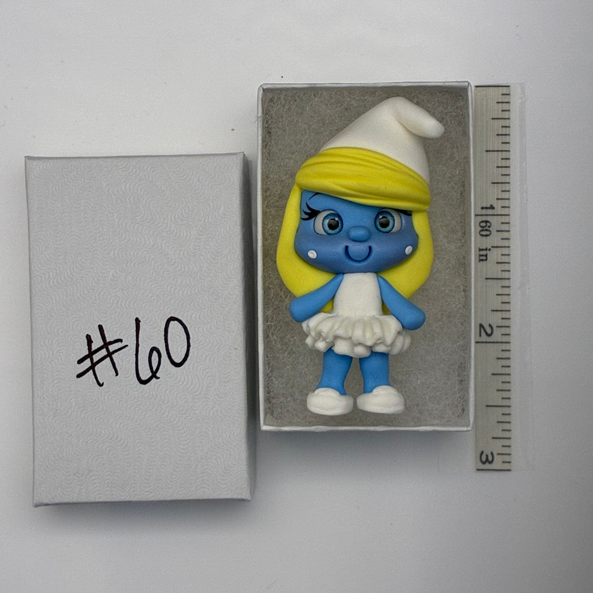 Smurf Girl Clay #60 – The Polka Dotted Peach Supply Co.