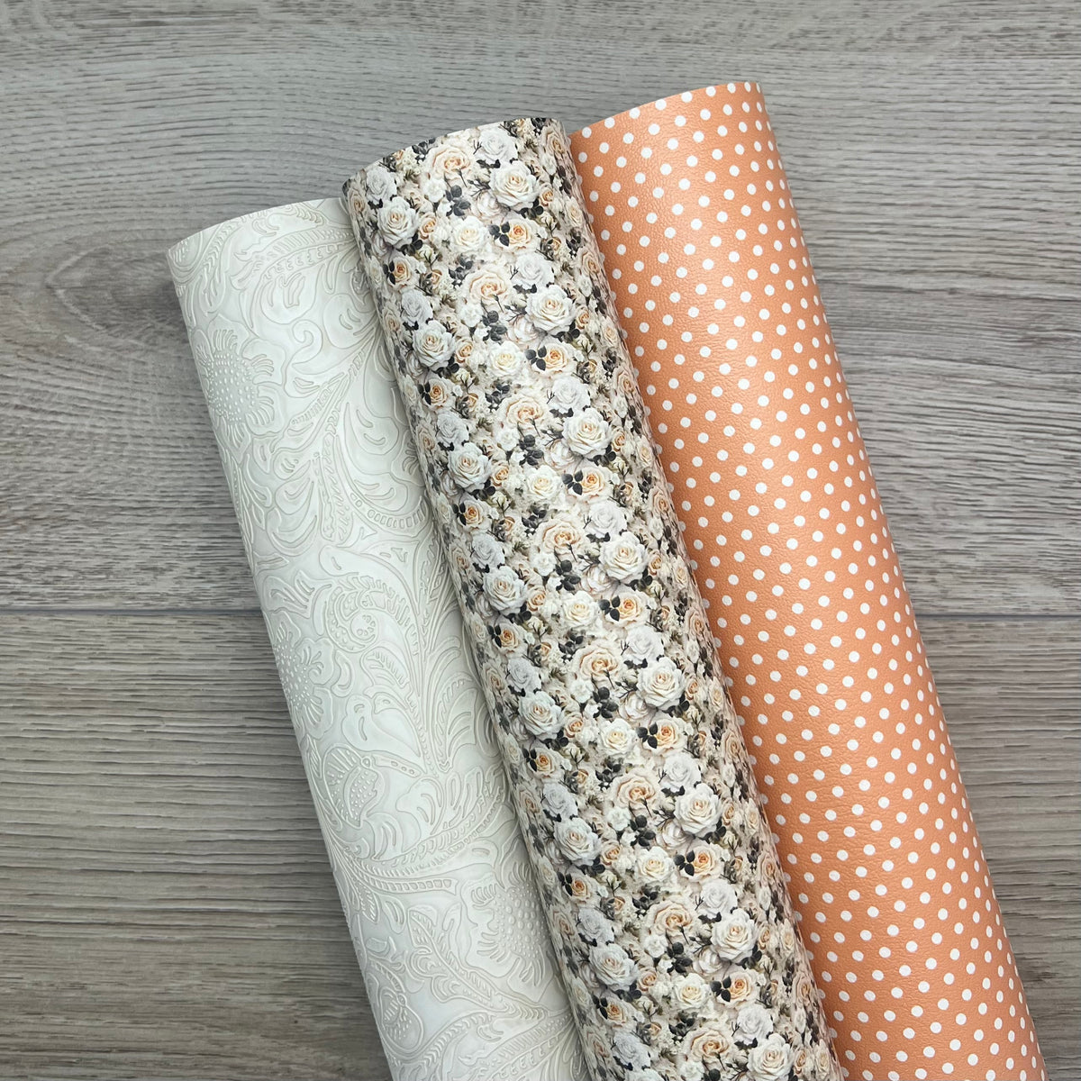 White Roses Set – The Polka Dotted Peach Supply Co.