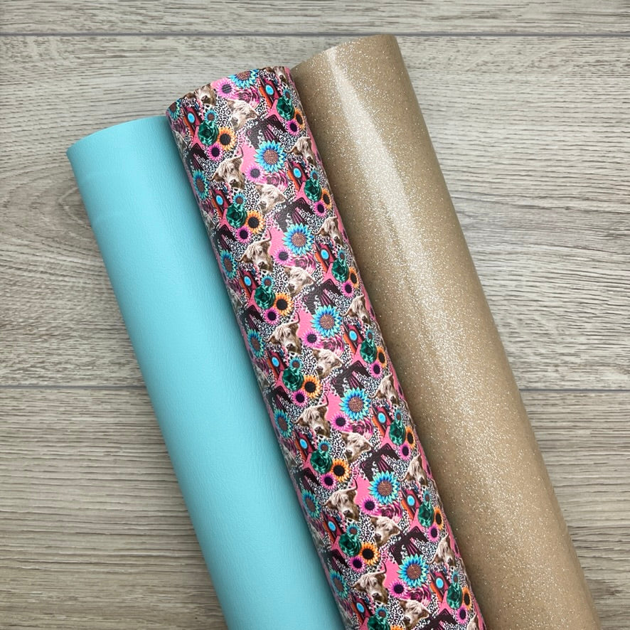 Pink Highland Cow Collage Set – The Polka Dotted Peach Supply Co.