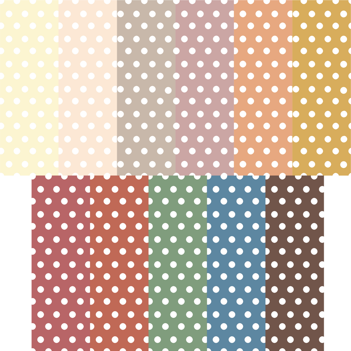 Basic Boho Dots – The Polka Dotted Peach Supply Co.