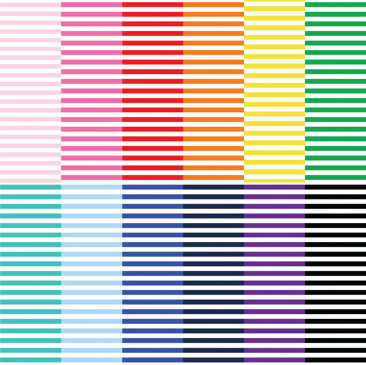 Basic Stripes Sheet – The Polka Dotted Peach Supply Co.