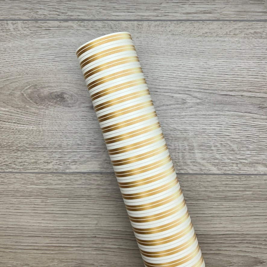 Yellow Gold Pastel Stripes – The Polka Dotted Peach Supply Co.